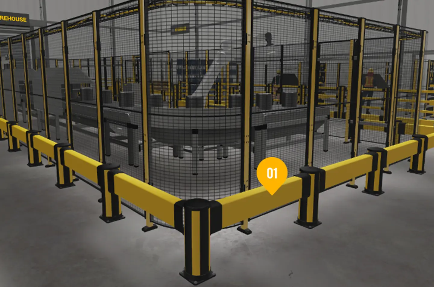 Axelent helps preventing accidents of internal traffic